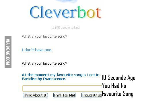 CleverBot not so Clever - 9GAG
