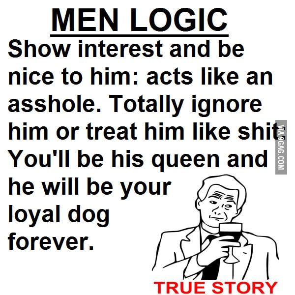 Men Logic - 9GAG
