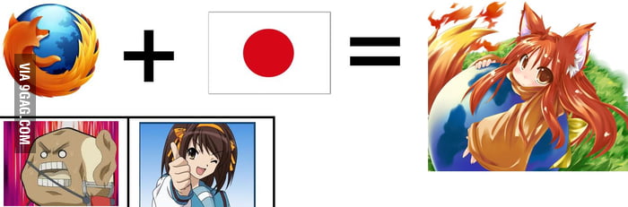 Just Japan's Firefox - 9GAG