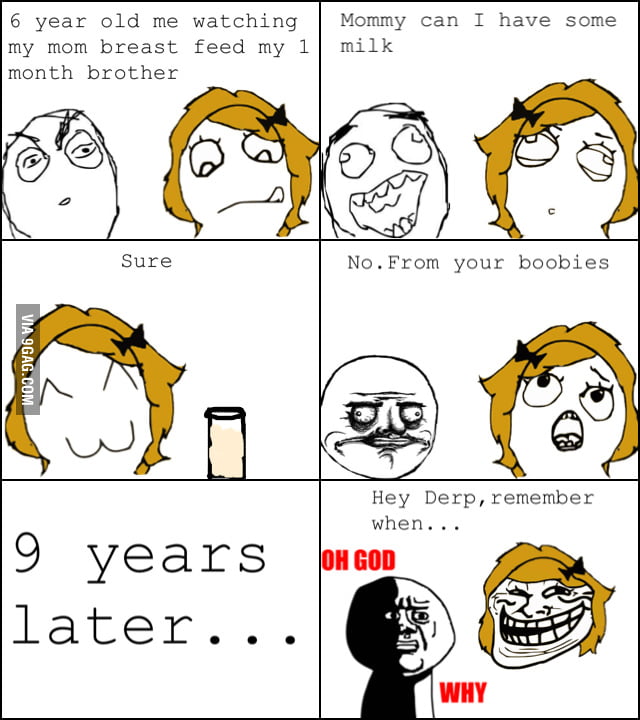Milk rage - 9GAG