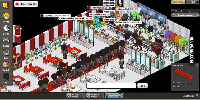 The Great Habbo Raid - July 2012 - 9GAG
