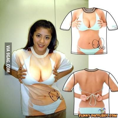 Flat-chested..........?? - 9GAG