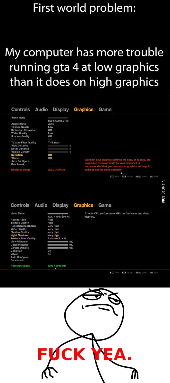 First world problem - 9GAG