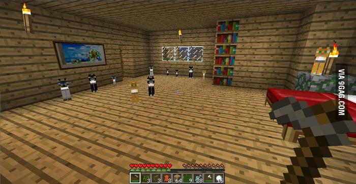 Girls Playing Minecraft 9gag