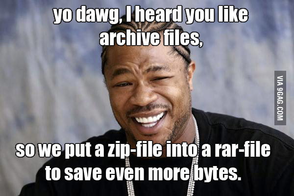 About those archive files - 9GAG