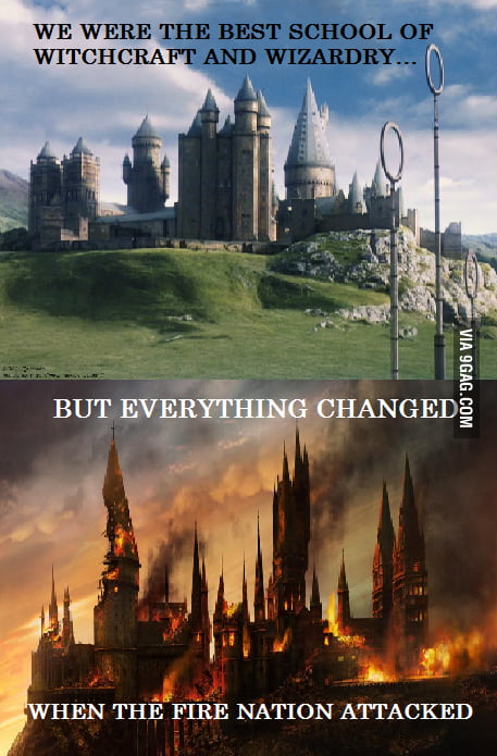 Poor Hogwarts - 9GAG