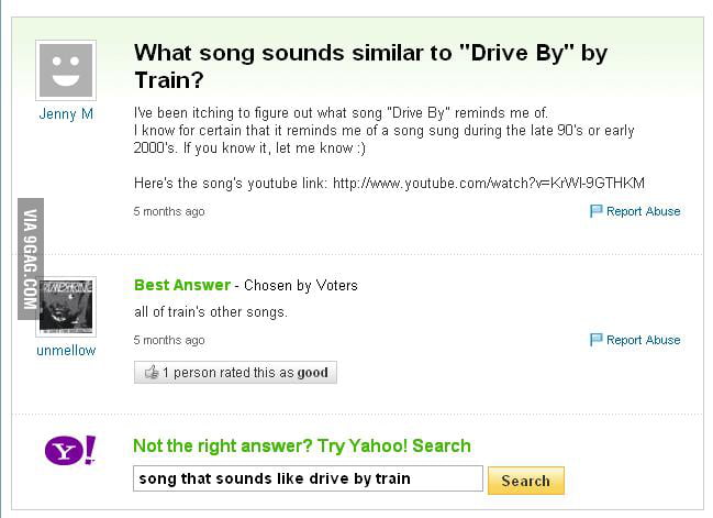 Epic answer is epic - 9GAG