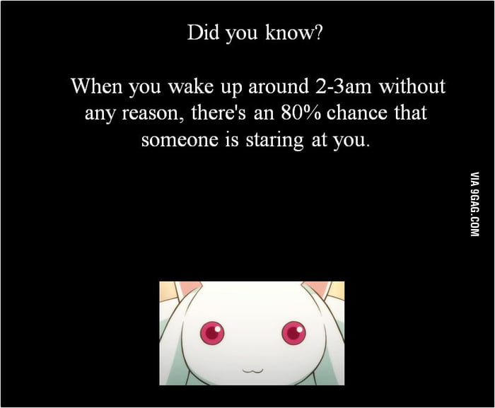 Kyubey stare - 9GAG