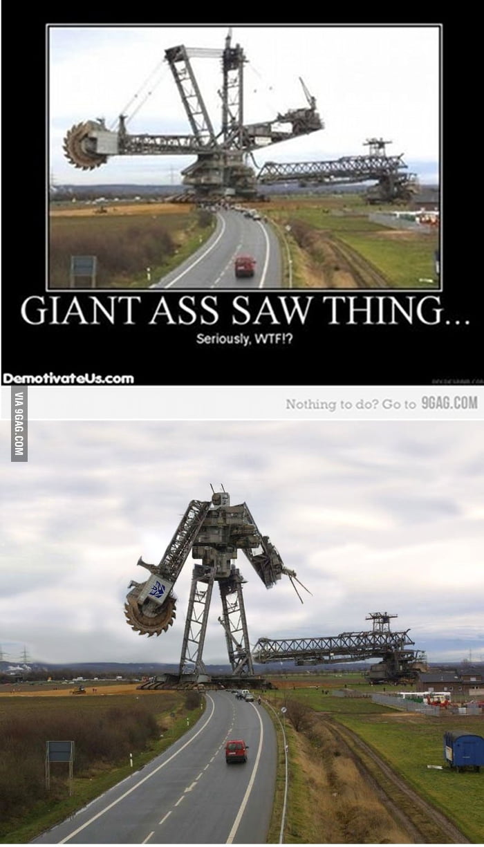 Largest Man Made Machine [FIXED] - 9GAG