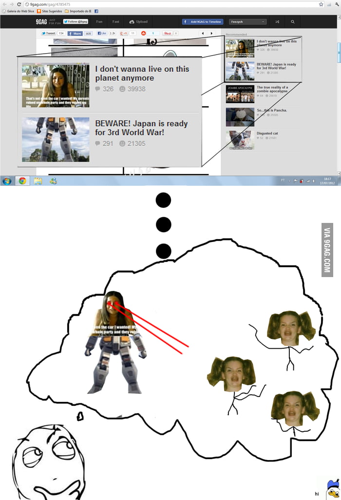 Perfect timing and sh*t - 9GAG