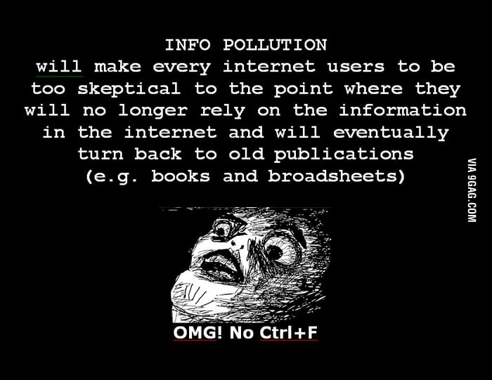 Information Pollution - 9GAG