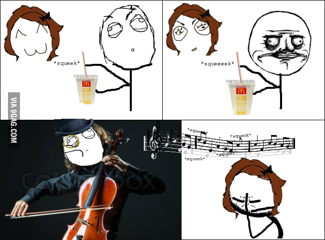 I'm a cellist! - 9GAG
