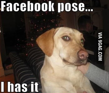 FACEBOOK POSE! - 9GAG