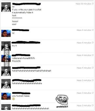 Trolling at fb - 9GAG