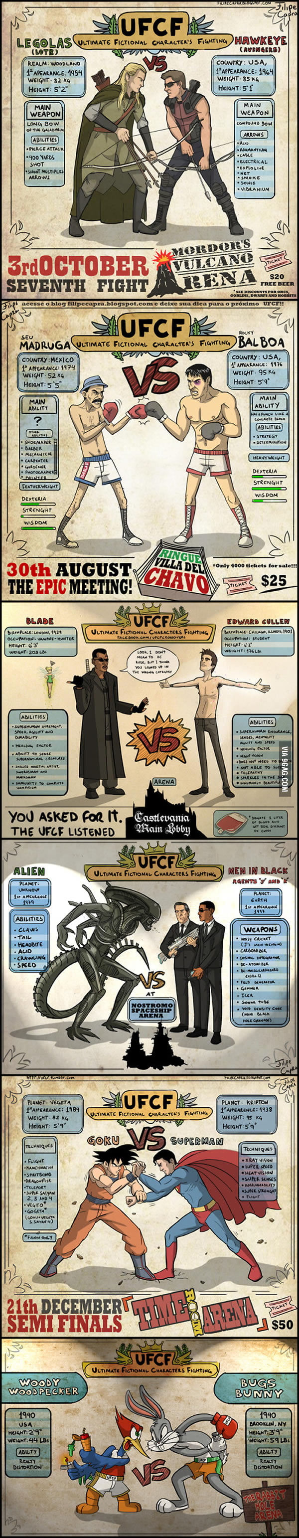 Ultimate Fictional Character's Fighting #2 - 9GAG