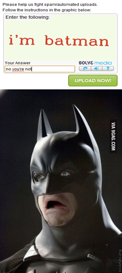Trust me, im batman. - 9GAG