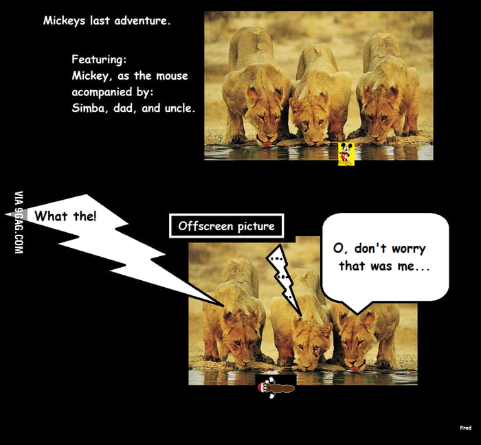 Mickey mouse ( Last adventure ) - 9GAG