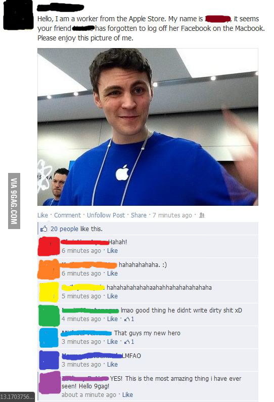 Awesome Apple Store Guy! - 9GAG