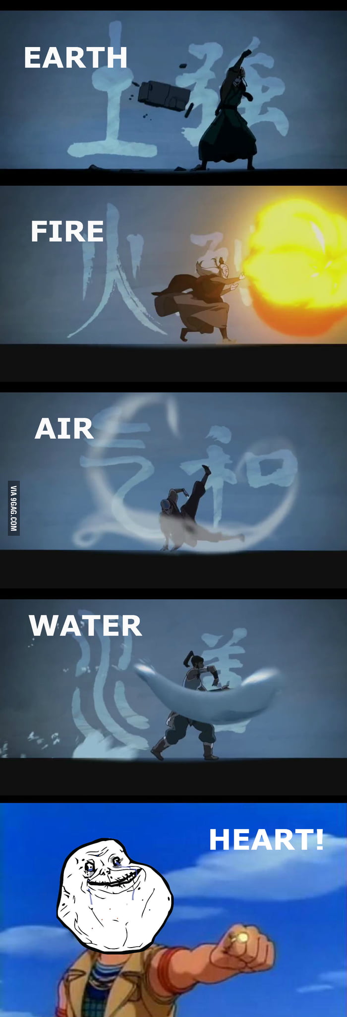 Forever Alone: Heart - 9GAG