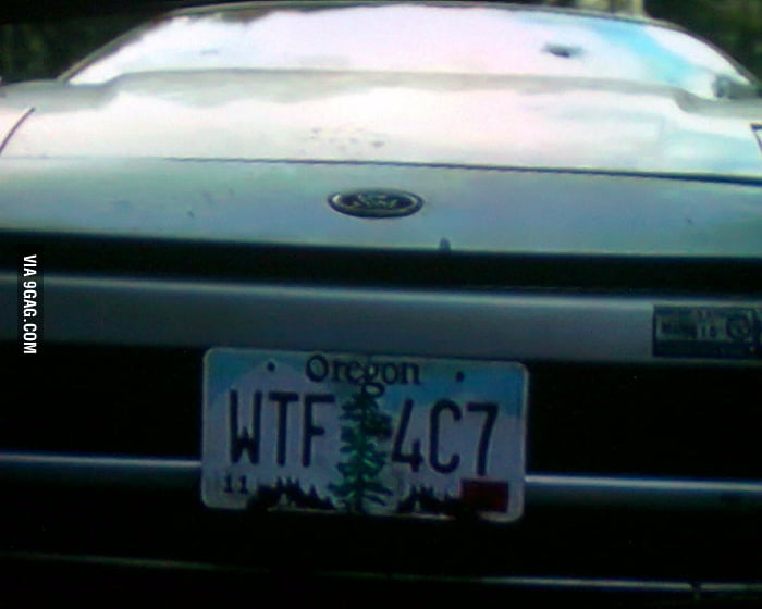 WTF License plate from Oregon appeared in Supernatural - 9GAG