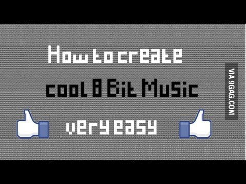 This is how you create 8bit songs like the SNES has - 9GAG