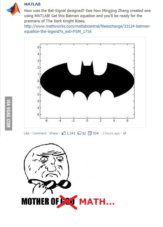 The Bat-Math - 9GAG