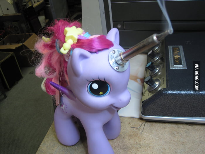 The Soldering My Little Pony Unicorn - 9GAG