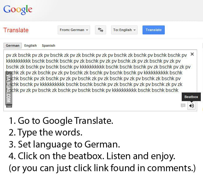 Google Beatbox - 9GAG