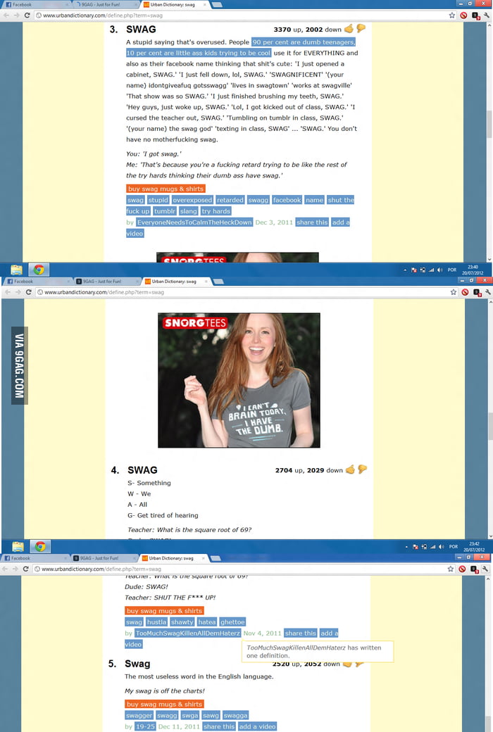 SWAG definition. - 9GAG