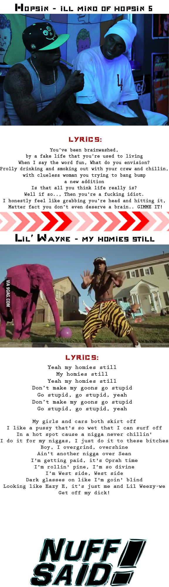 The 'Real' rap is back again... - 9GAG