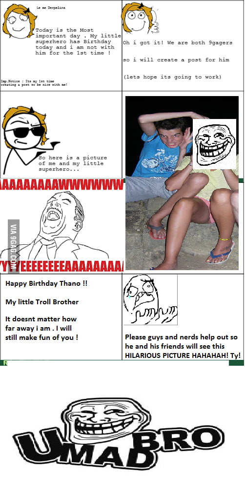 Happy Birthday MAD bro Hah ! - 9GAG