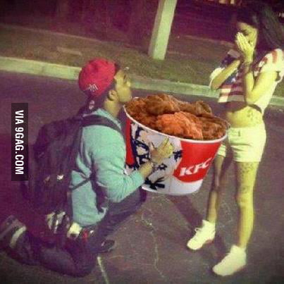Who needs Swag when you've got Fried Chicken? :D - 9GAG