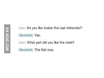 Clever answer Cleverbot - 9GAG