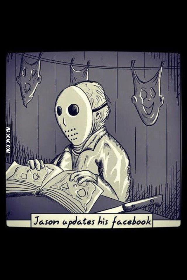 Jason updated his facebook - 9GAG