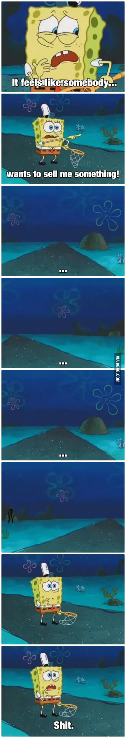When you see it... Don't look behind you! - 9GAG