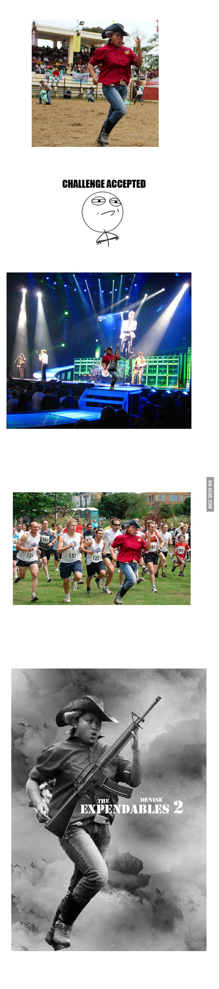 Haha Go Denise! - 9GAG