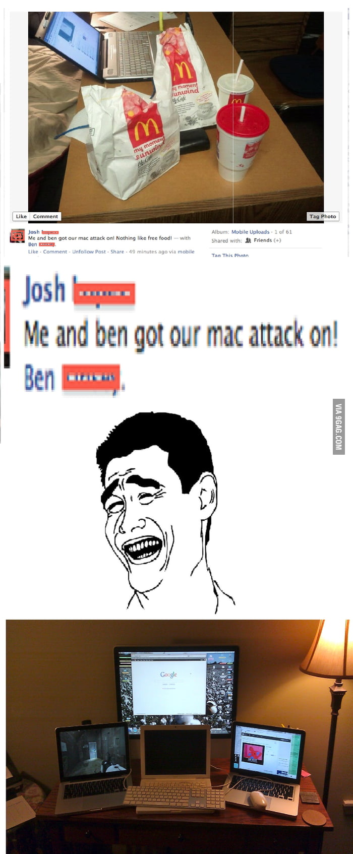 Mac Attack! - 9GAG