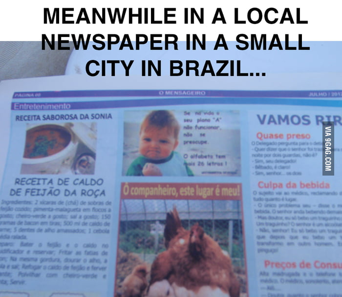 Meanwhile in Brazil... - 9GAG