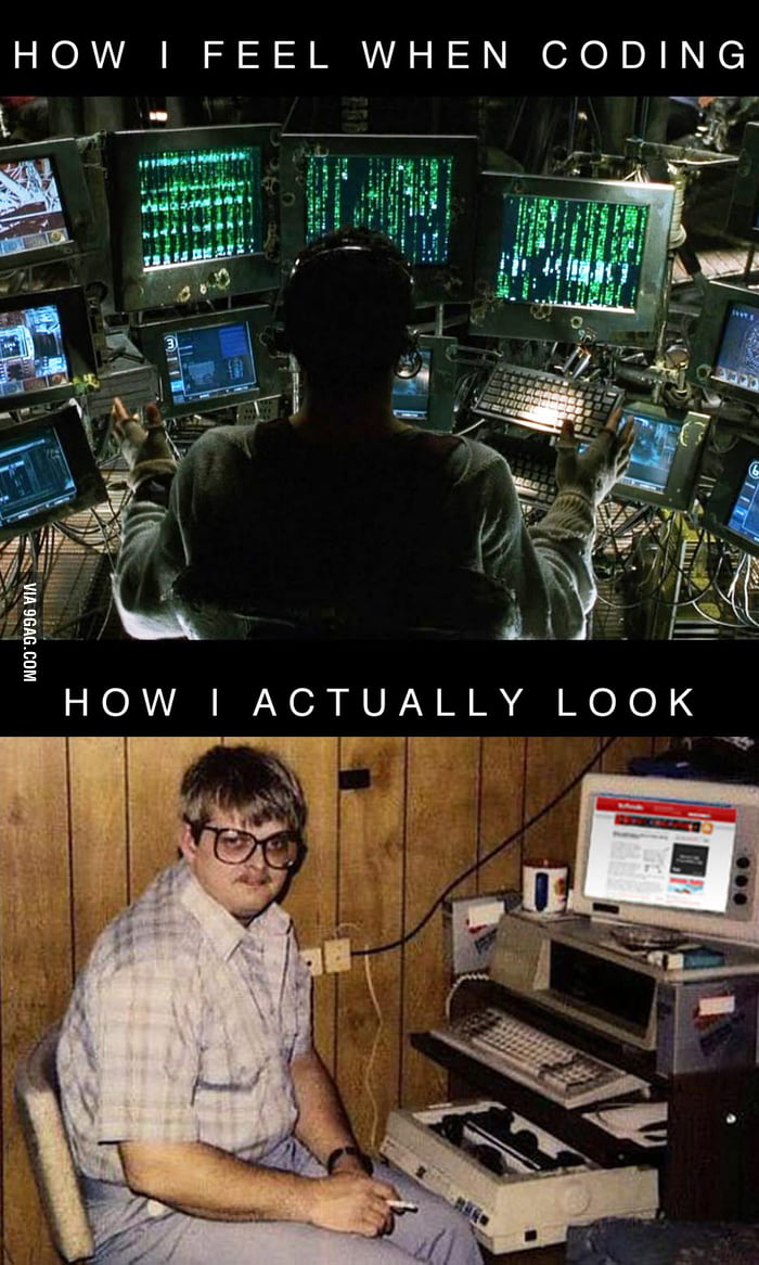 When I code - 9GAG