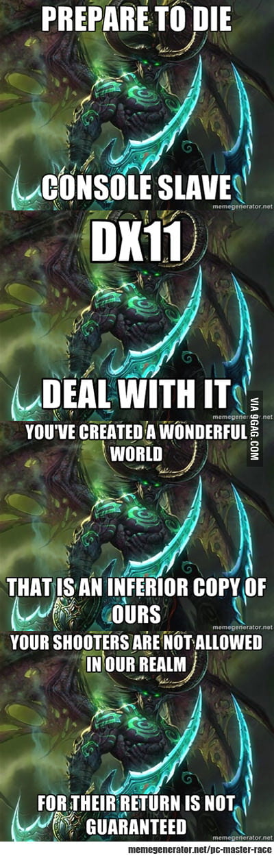 All Hail the PC Master Race - 9GAG