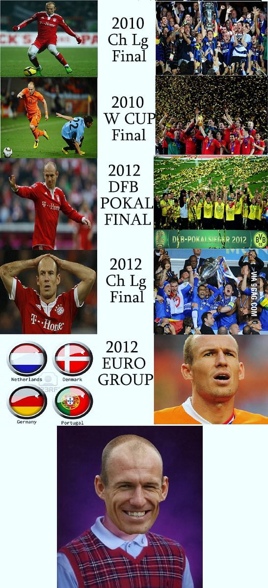 Badluck Robben - 9GAG