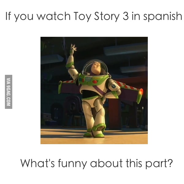 Spanish buzz in spanish mode... so what? - 9GAG