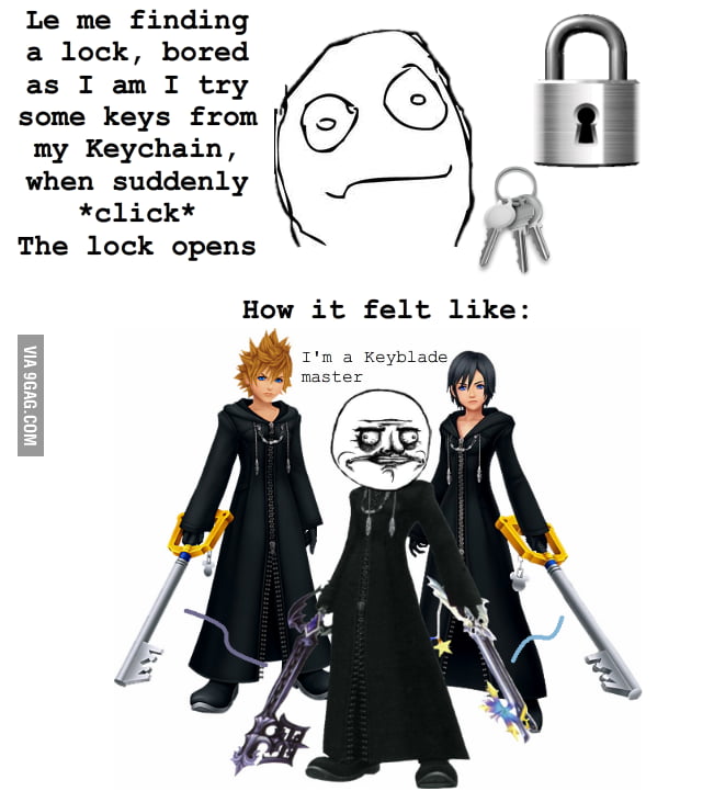I'm a Keyblade Master - 9GAG