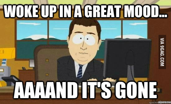 First day back to work after vacation - 9GAG