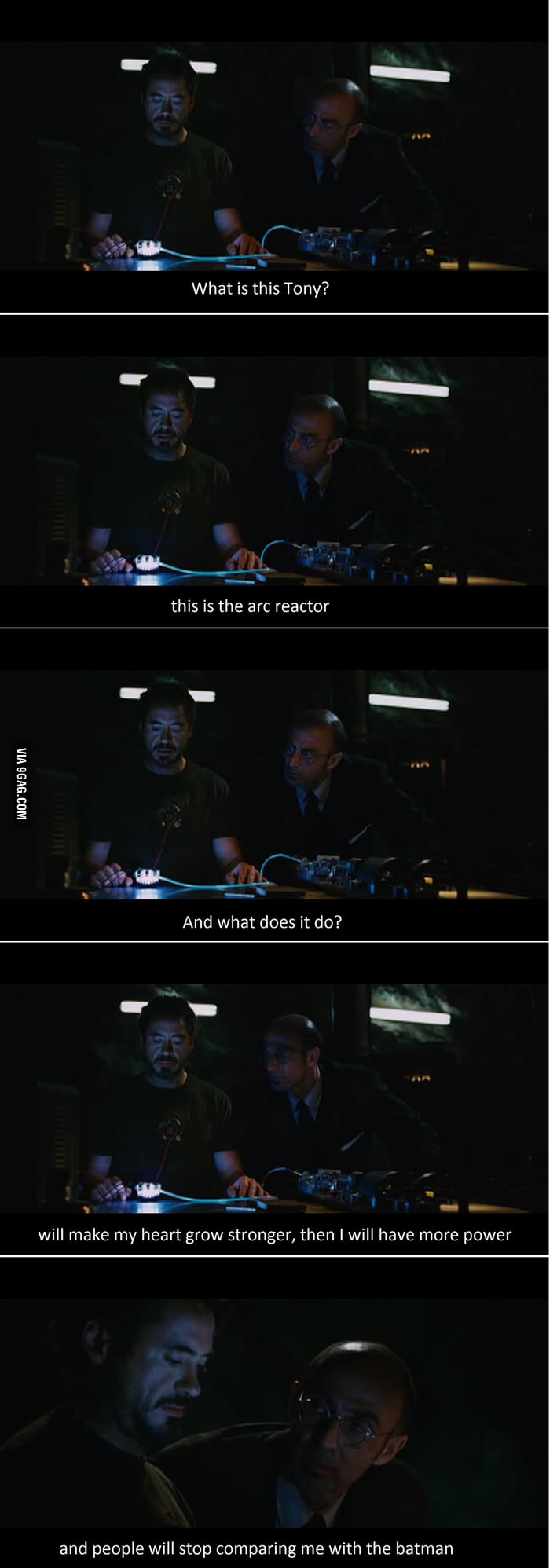 Tony Stark solving the problem - 9GAG