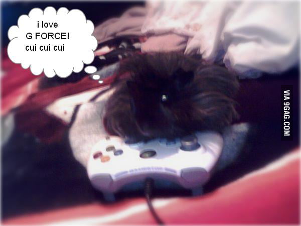 My pucca playing X box (RIP) - 9GAG