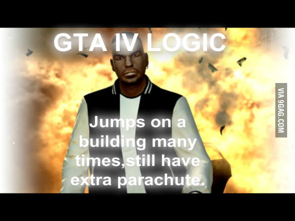 GTA IV LOGIC - 9GAG