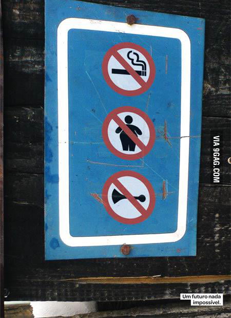 Fat people are not allowed - 9GAG