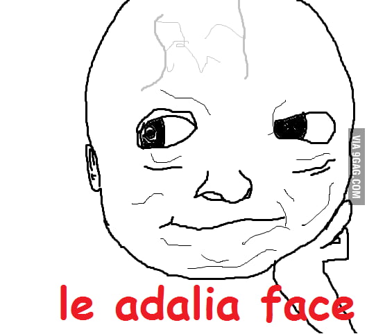 New OC rage comic face! - 9GAG