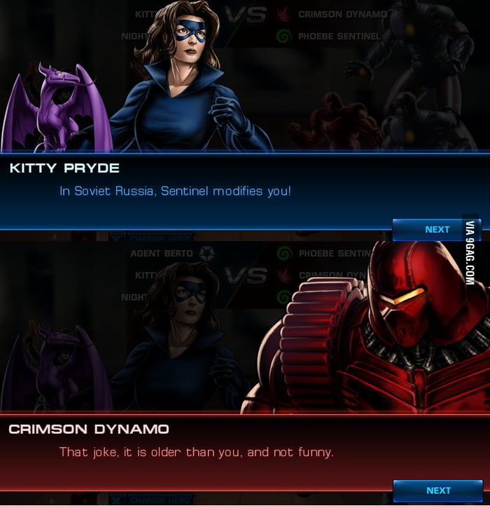 Anti-Joke Crimson Dynamo - 9GAG